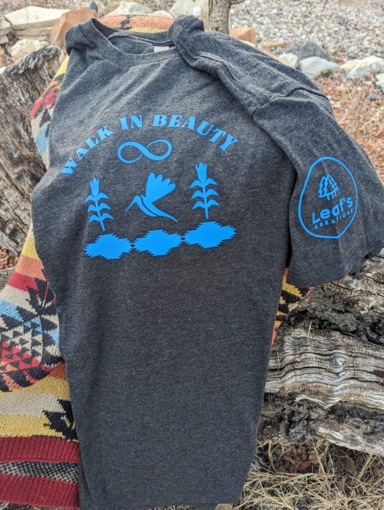 Walk In Beauty T-Shirt – Inspired By Navajo Prayer For Harmony ...